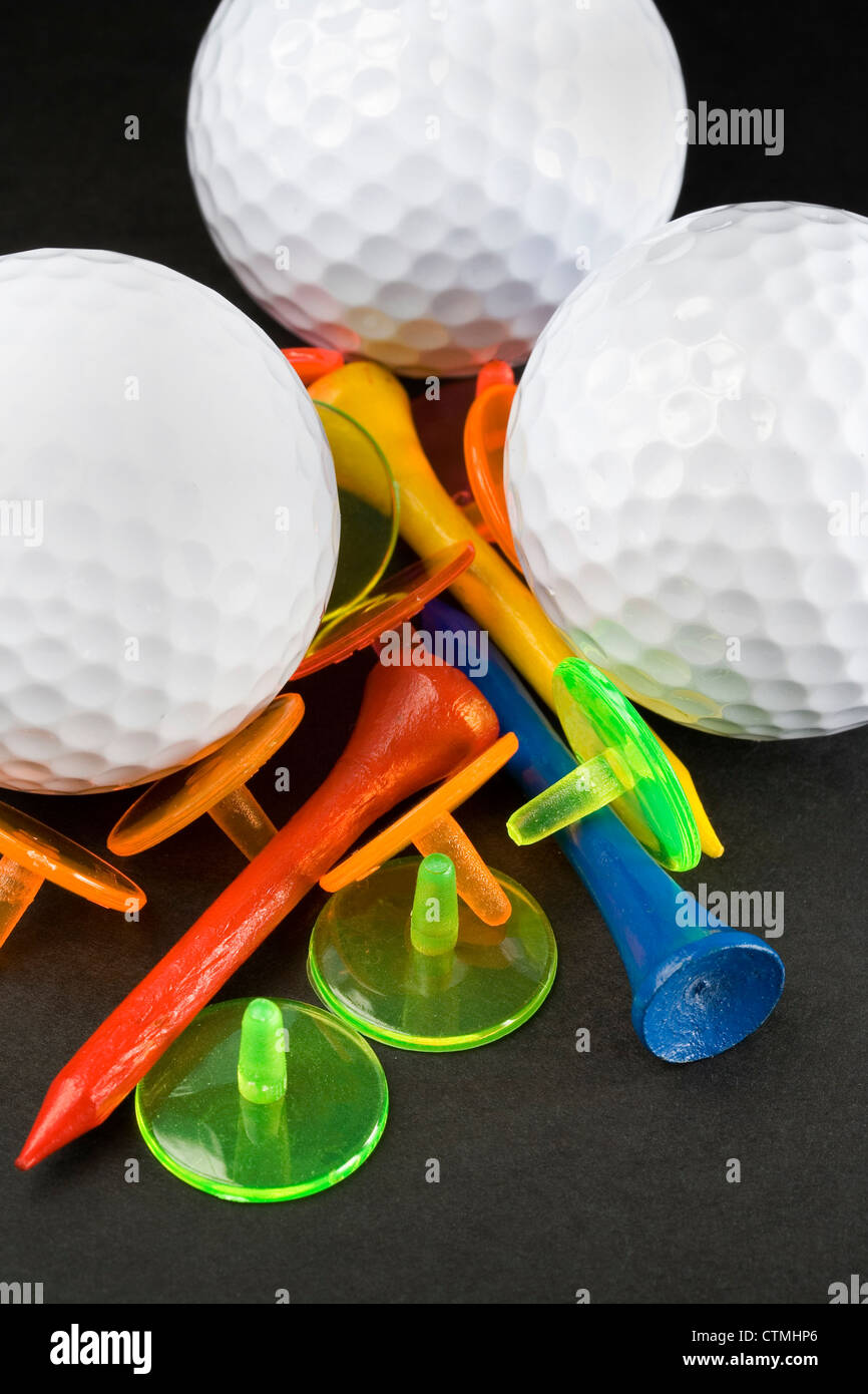 The colors of golf Stock Photo - Alamy