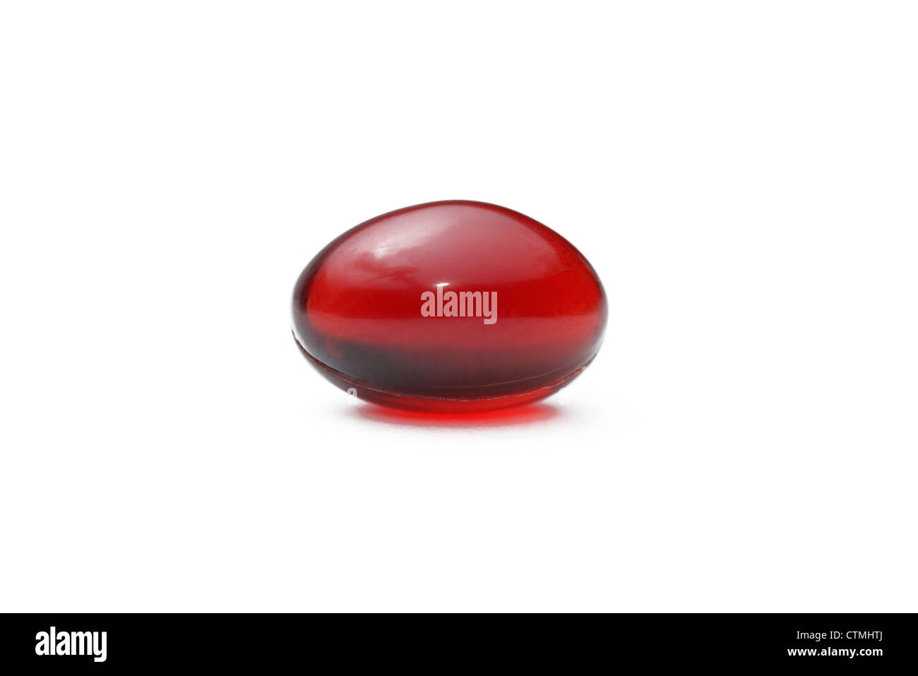 Krill oil pill, a supplemental source of Omega-3 fatty acids Stock ...