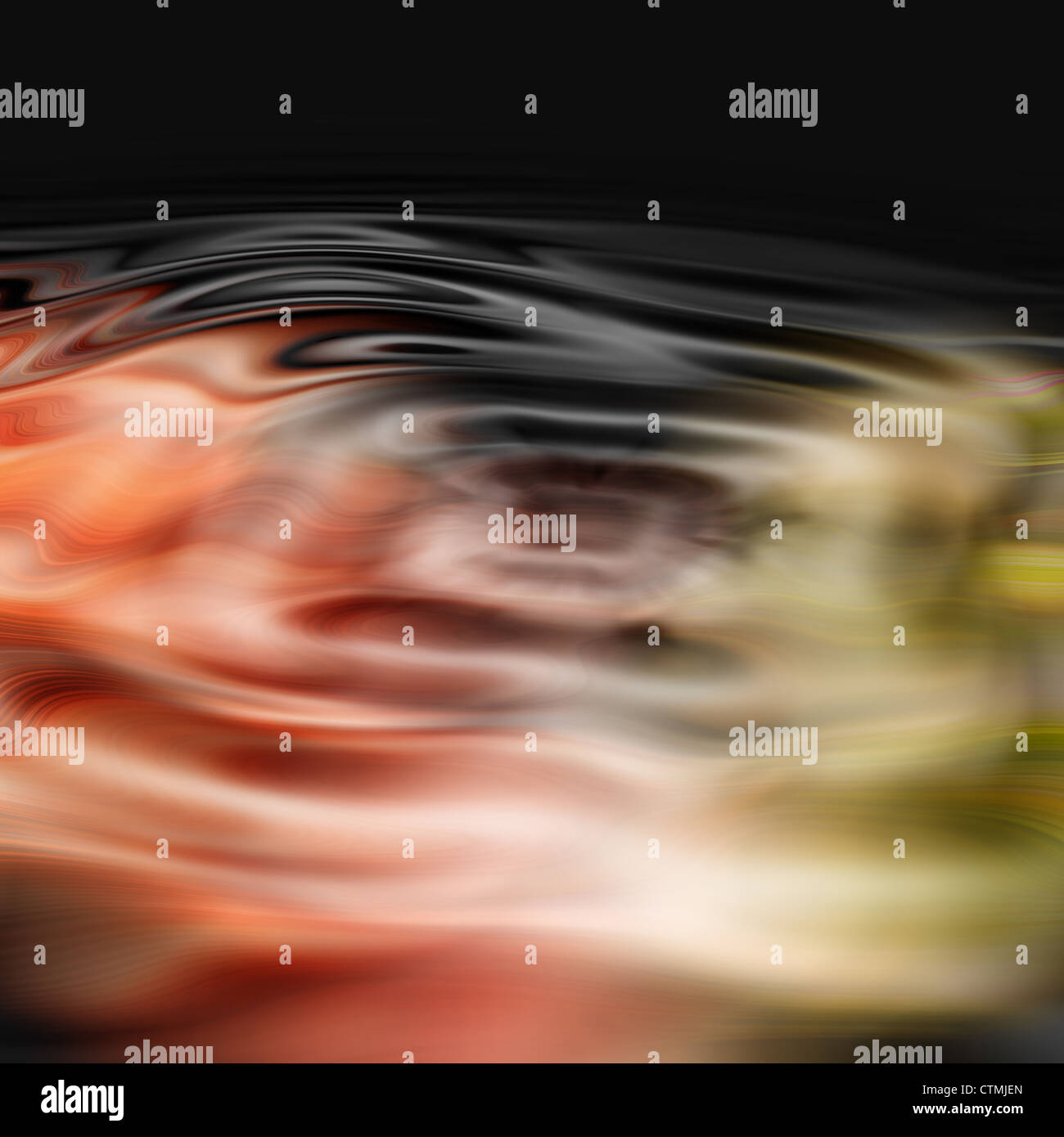 Illustrated wave background design Stock Photo - Alamy