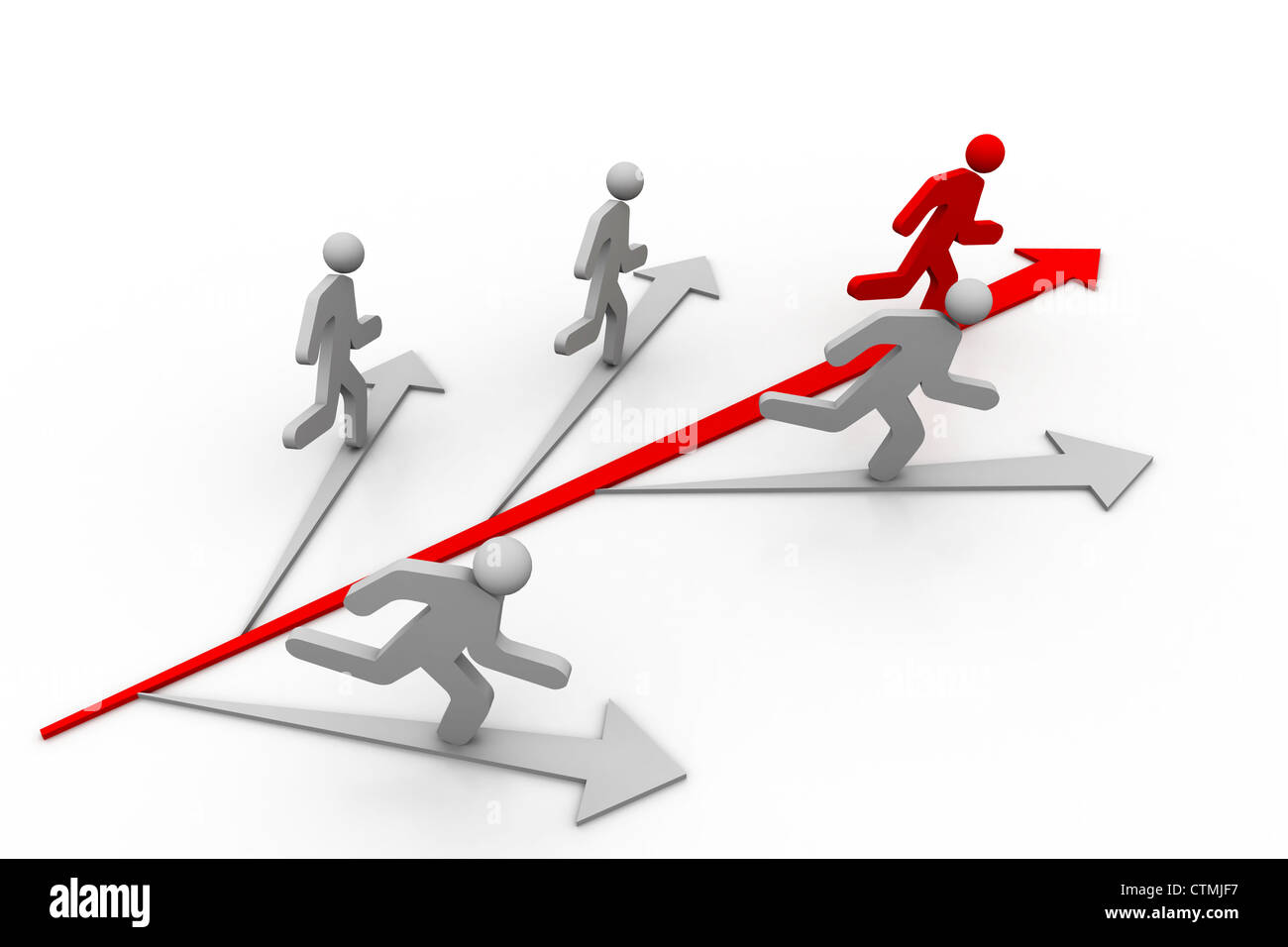 Direct business way Stock Photo - Alamy