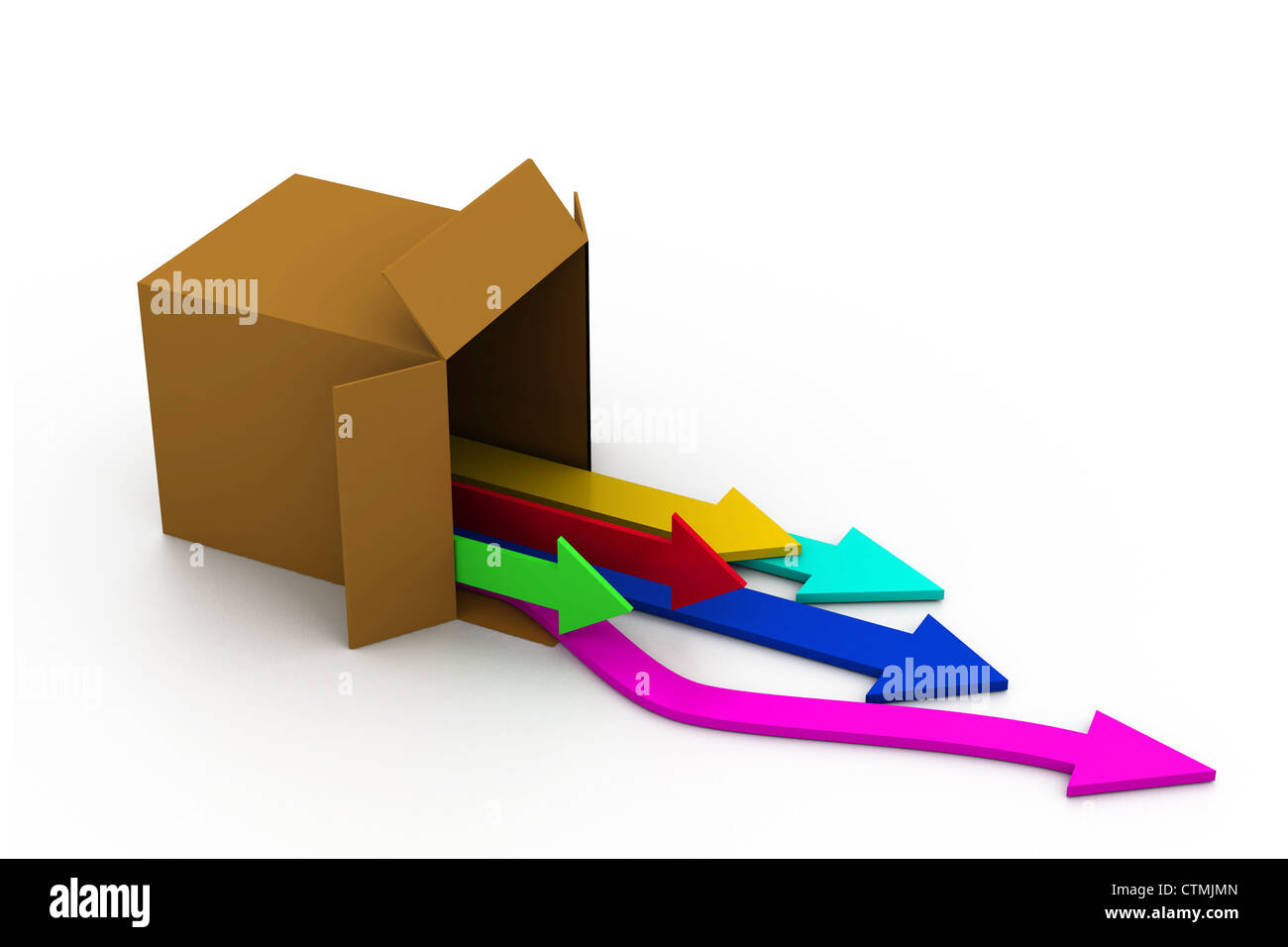 Out of the box Stock Photo - Alamy