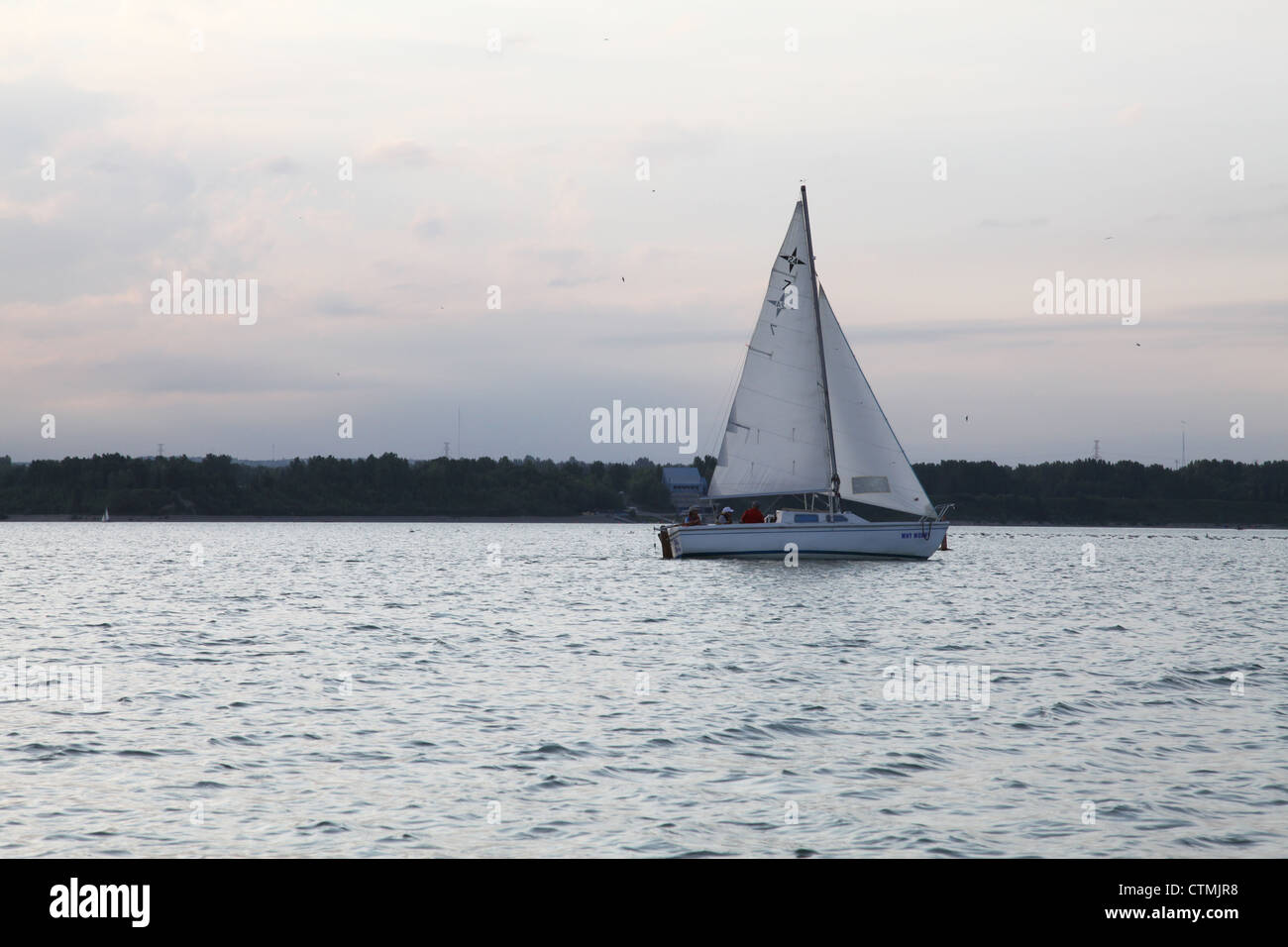 Sailing, Calgary, Alberta, Canada Stock Photo - Alamy