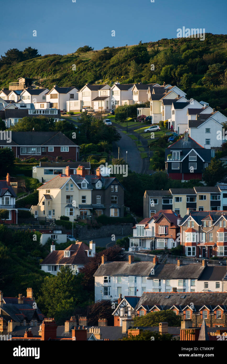 Townscape, Aberystwyth Ceredigion Wales UK Stock Photo - Alamy