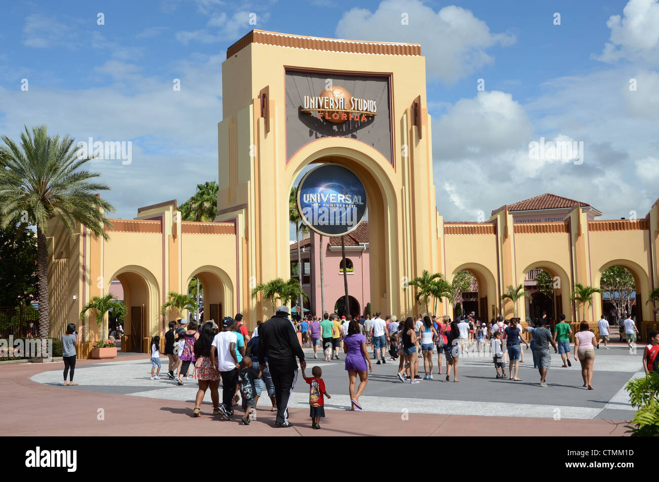 The Entrance to Universal Studio's Orlando Florida Stock Photo - Alamy