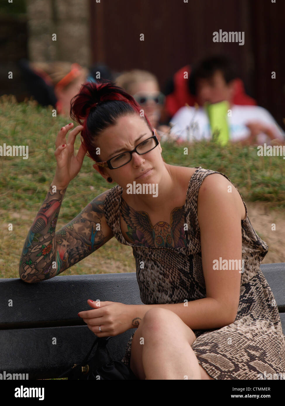 Female tattoos uk hi-res stock photography and images - Alamy