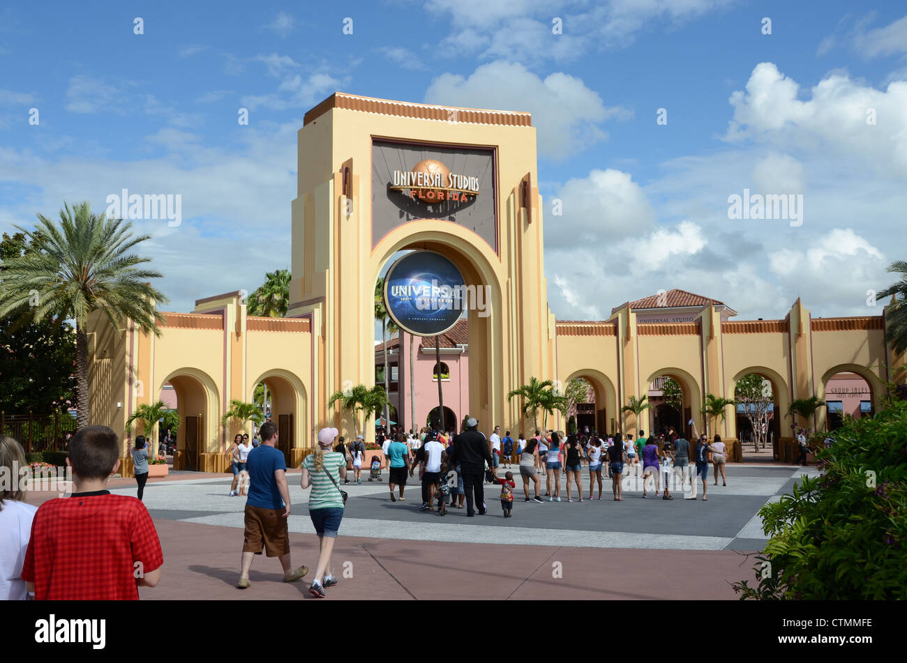 The Entrance to Universal Studio's Orlando Florida Stock Photo - Alamy
