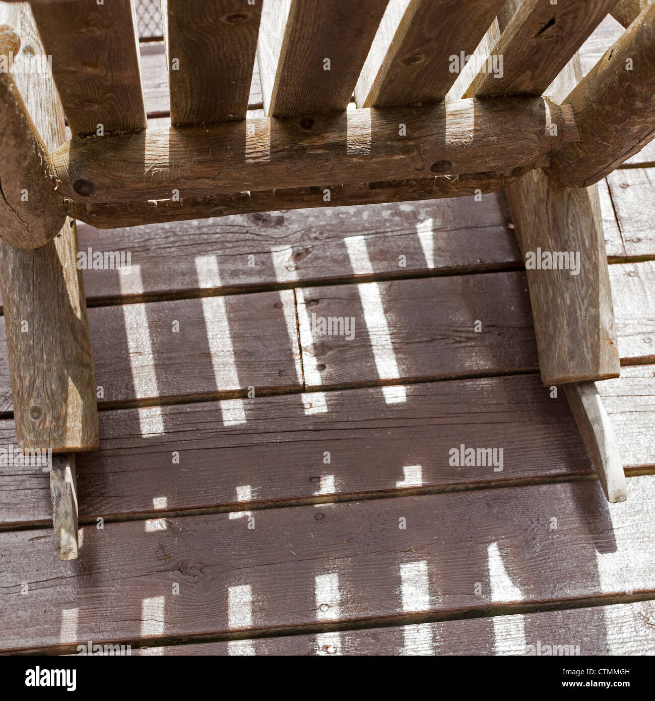 Rocking chair shadow hi-res stock photography and images - Alamy