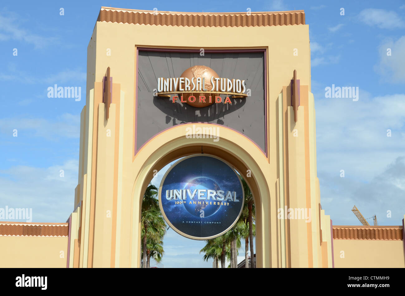 The Entrance to Universal Studio's Orlando Florida Stock Photo - Alamy