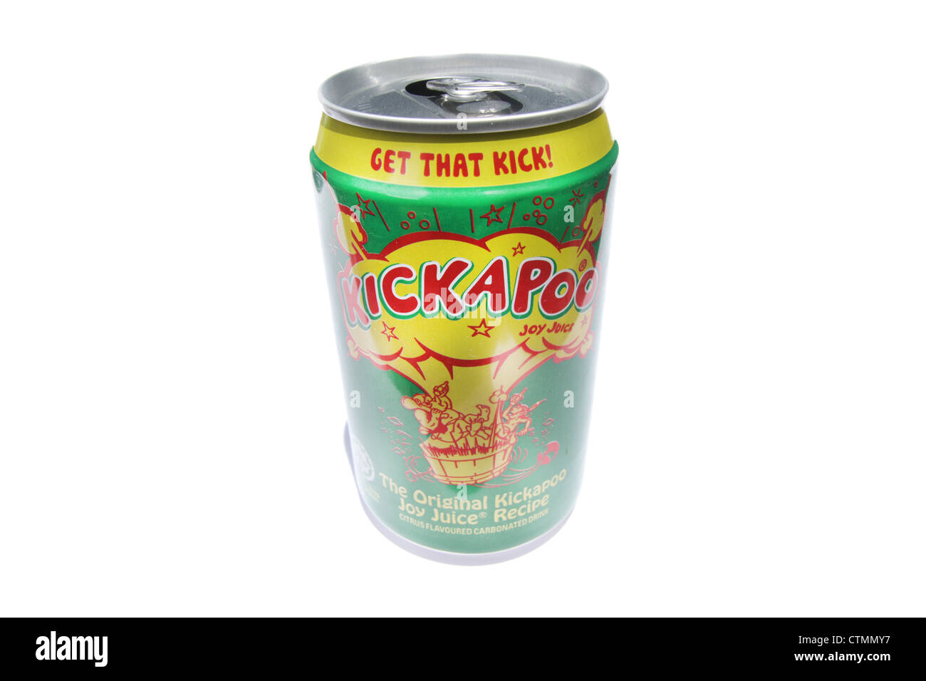 Malaysian drink Kickapoo Can Stock Photo - Alamy