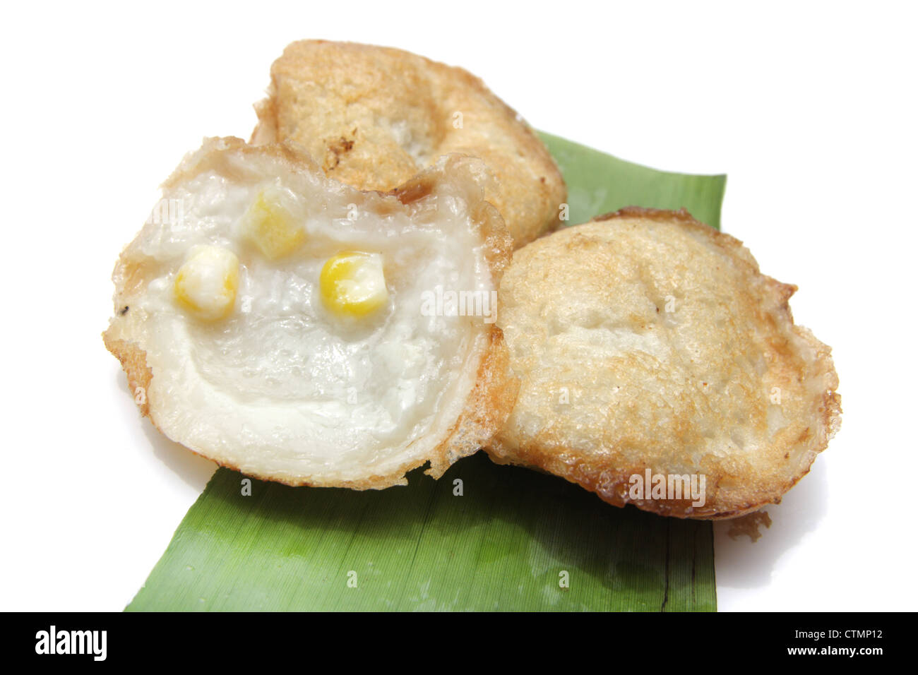 Thai dessert , Kanom Krok ( Coconut Pancakes Stock Photo - Alamy