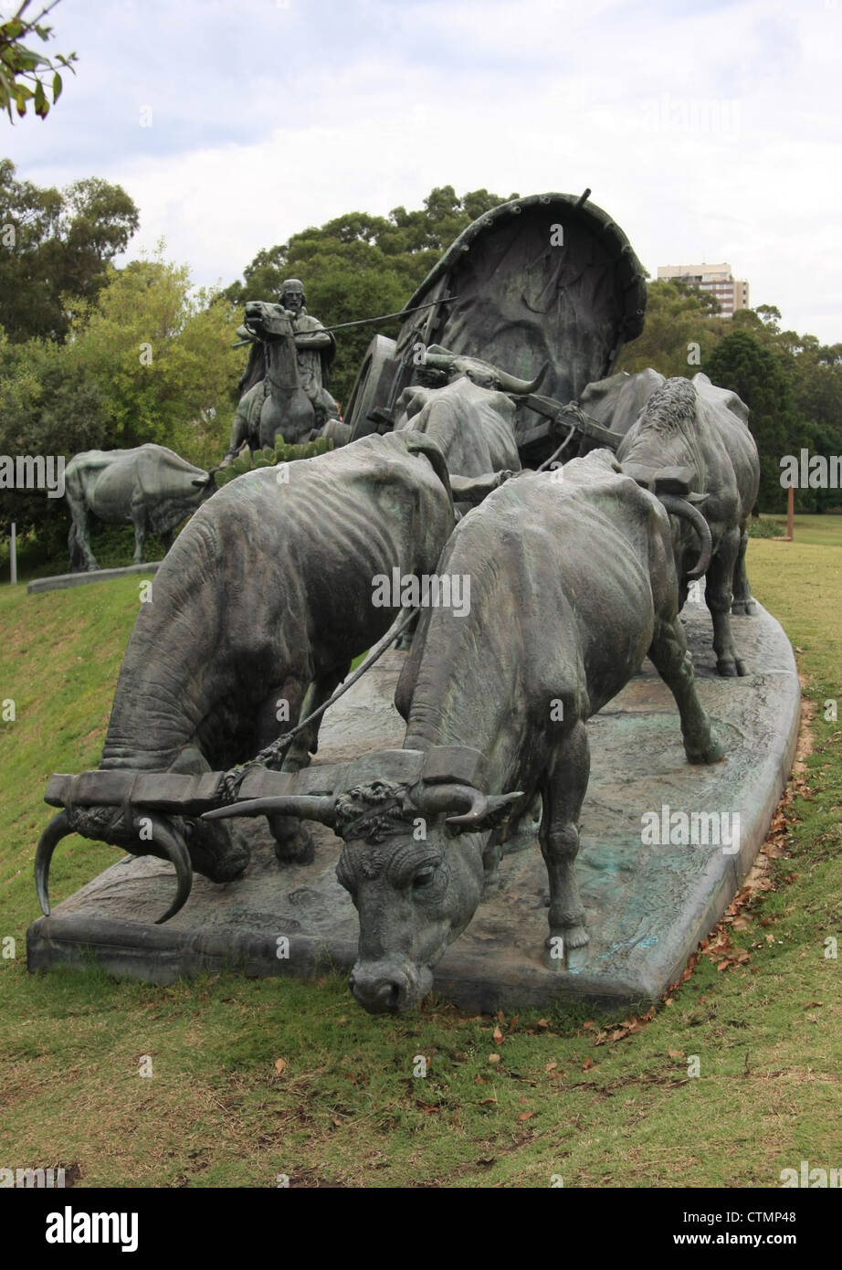 La Carreta Monument, Montevideo, Uruguay Stock Photo - Alamy
