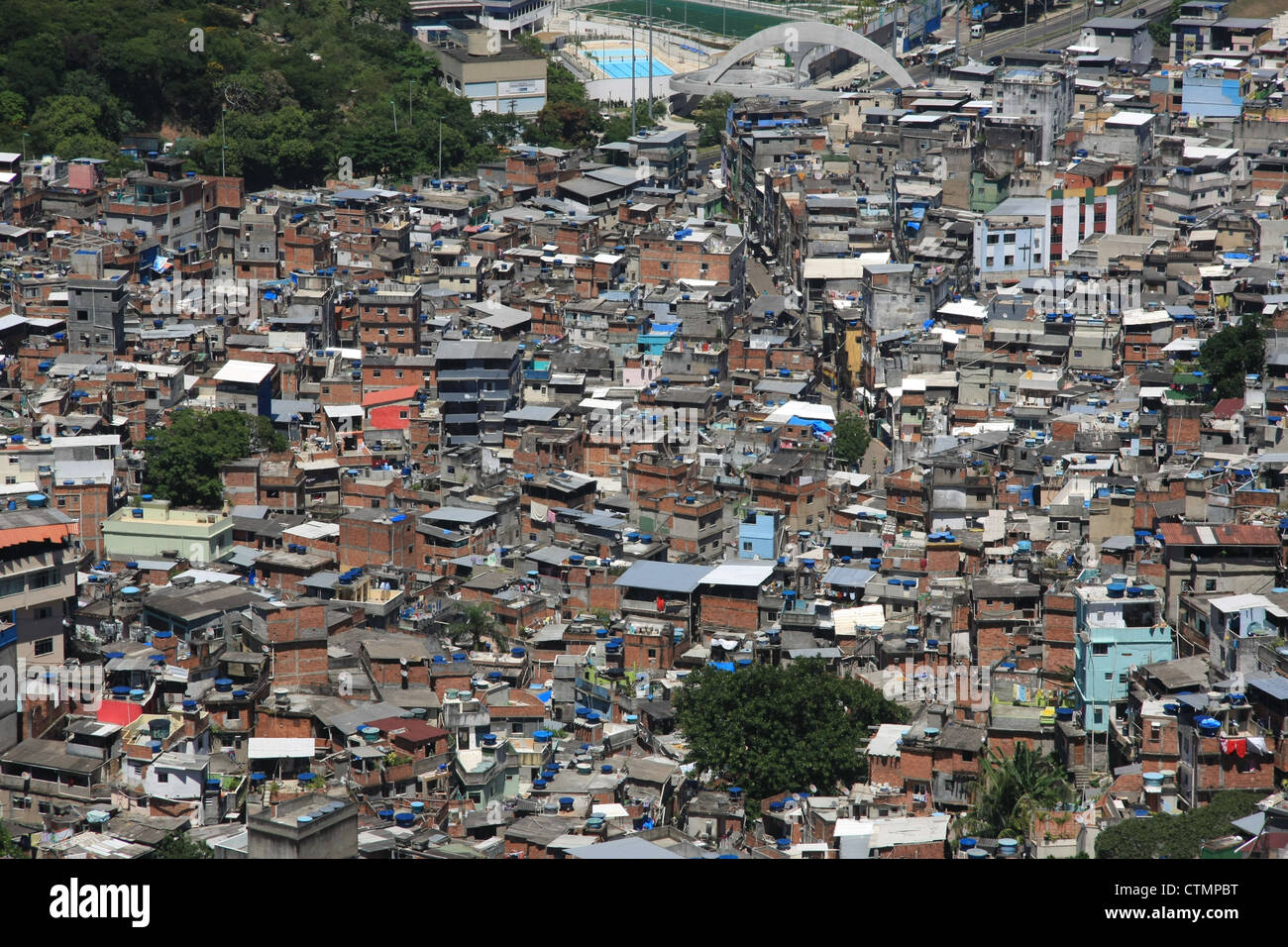 Favela da Rocinha, Rio de Janeiro, Brazil Stock Photo - Alamy