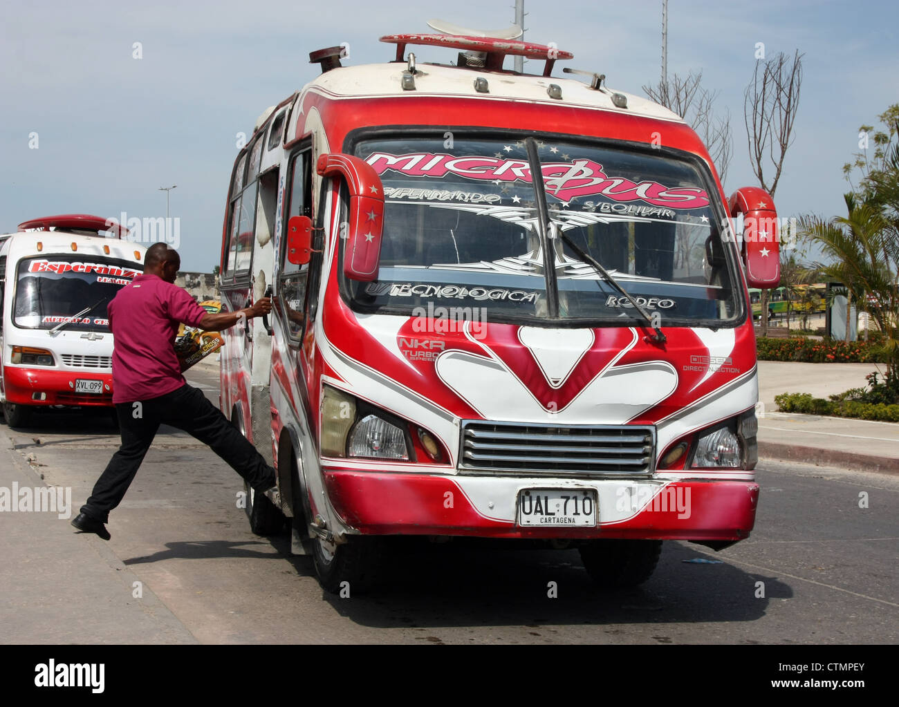 South america chicken bus hi-res stock photography and images - Alamy