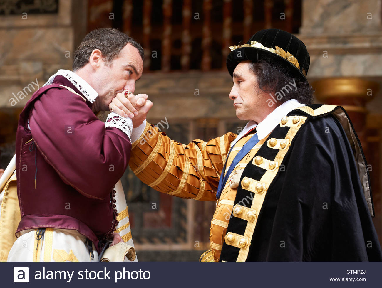 At The Shakespeares Globe Theatre High Resolution Stock Photography and ...