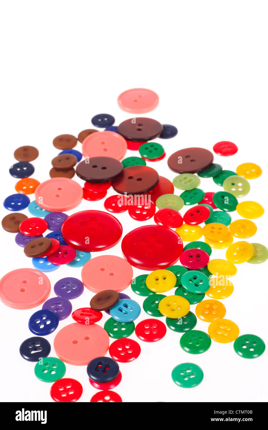 Many different sized and shaped buttons Stock Photo - Alamy