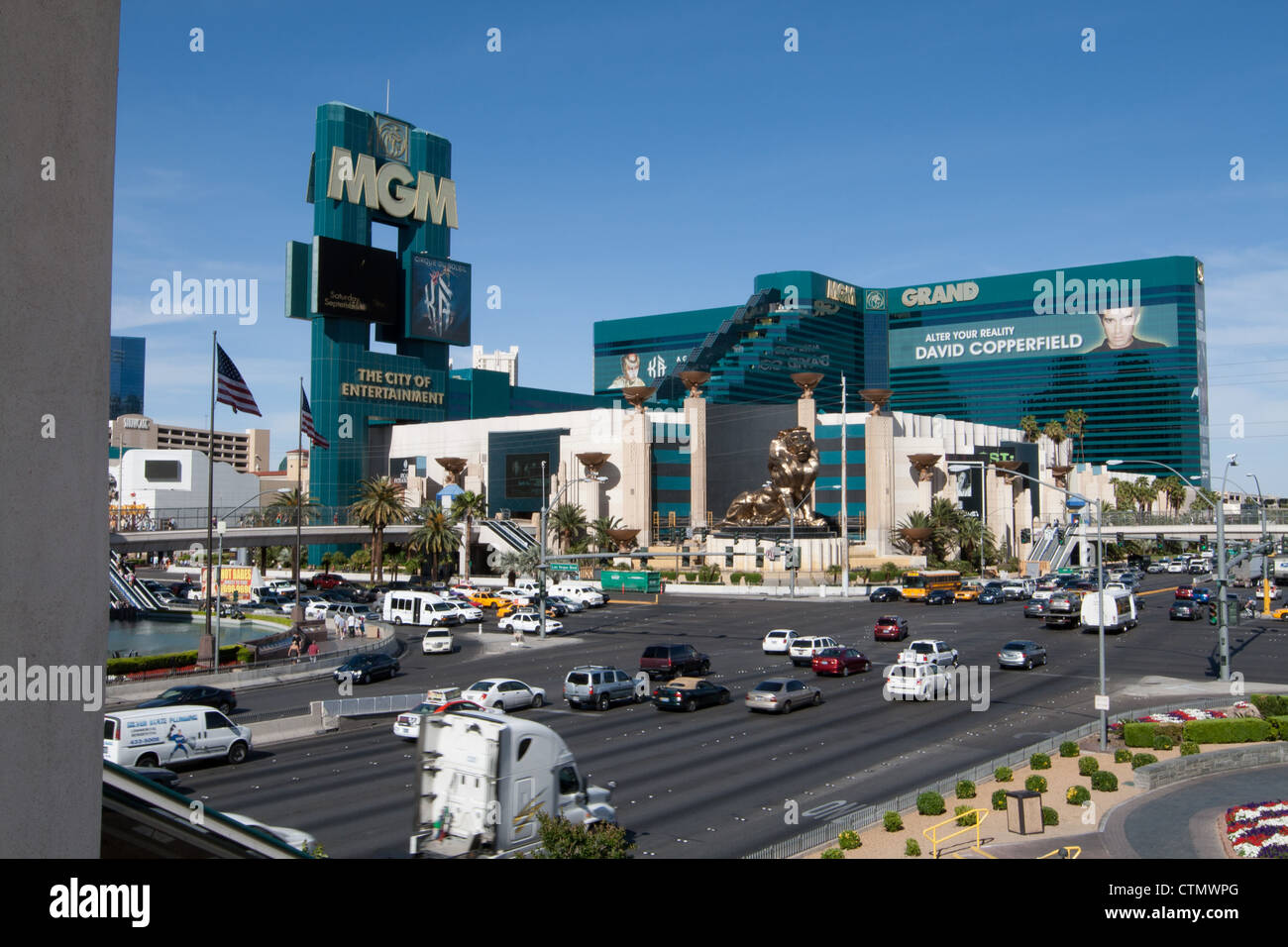 MGM Grand on the Strip in Las Vegas Stock Photo - Alamy