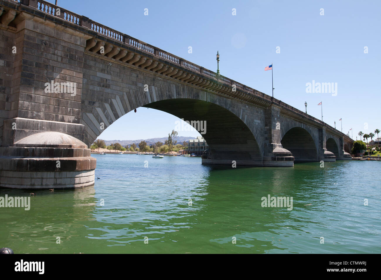 London Bridge, Lake Havasu City, Arizona, USA Stock Photo - Alamy