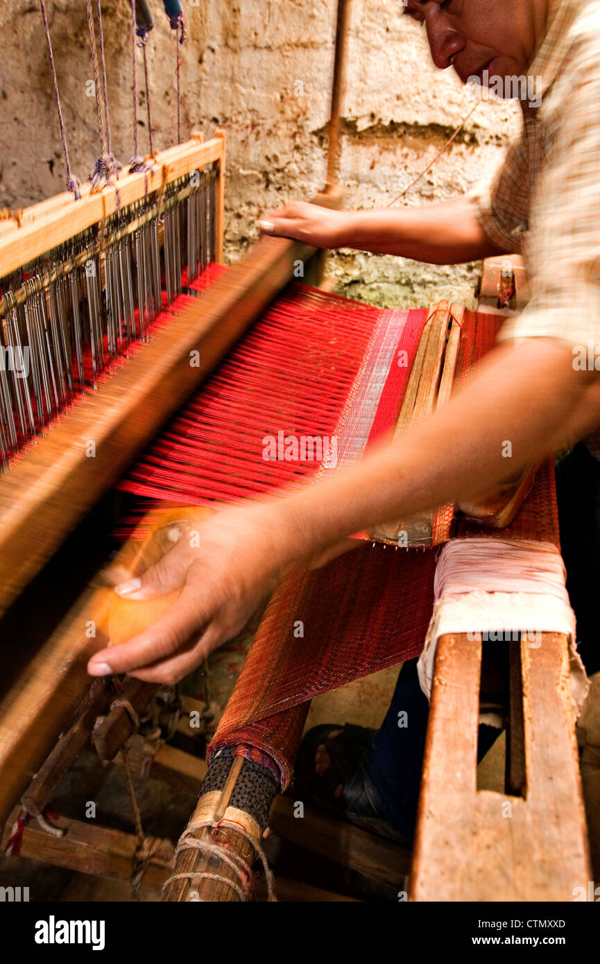 Handicrafts industry loom hi-res stock photography and images - Alamy