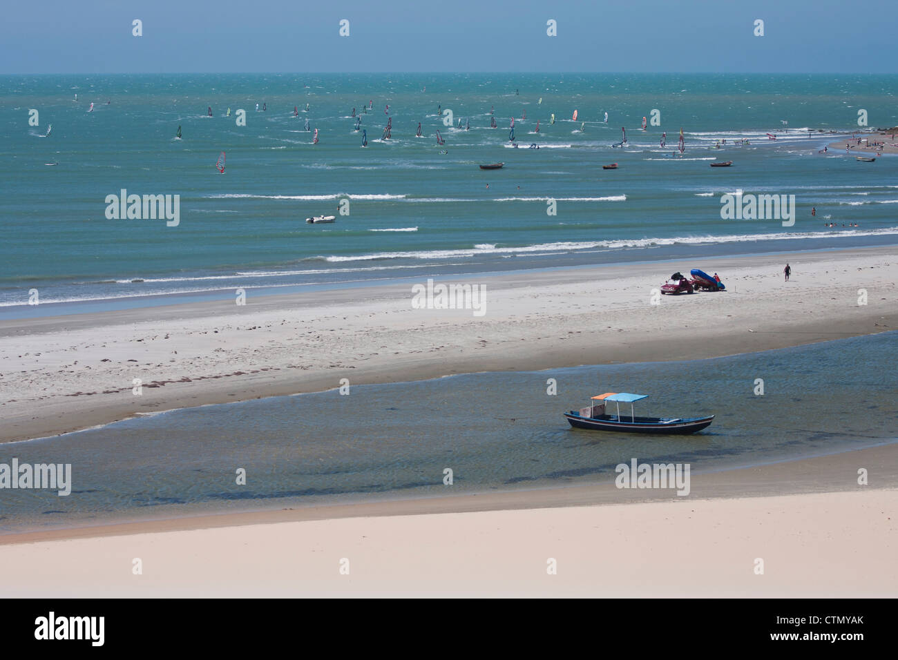 Beach, Camocin, Brazil Stock Photo - Alamy