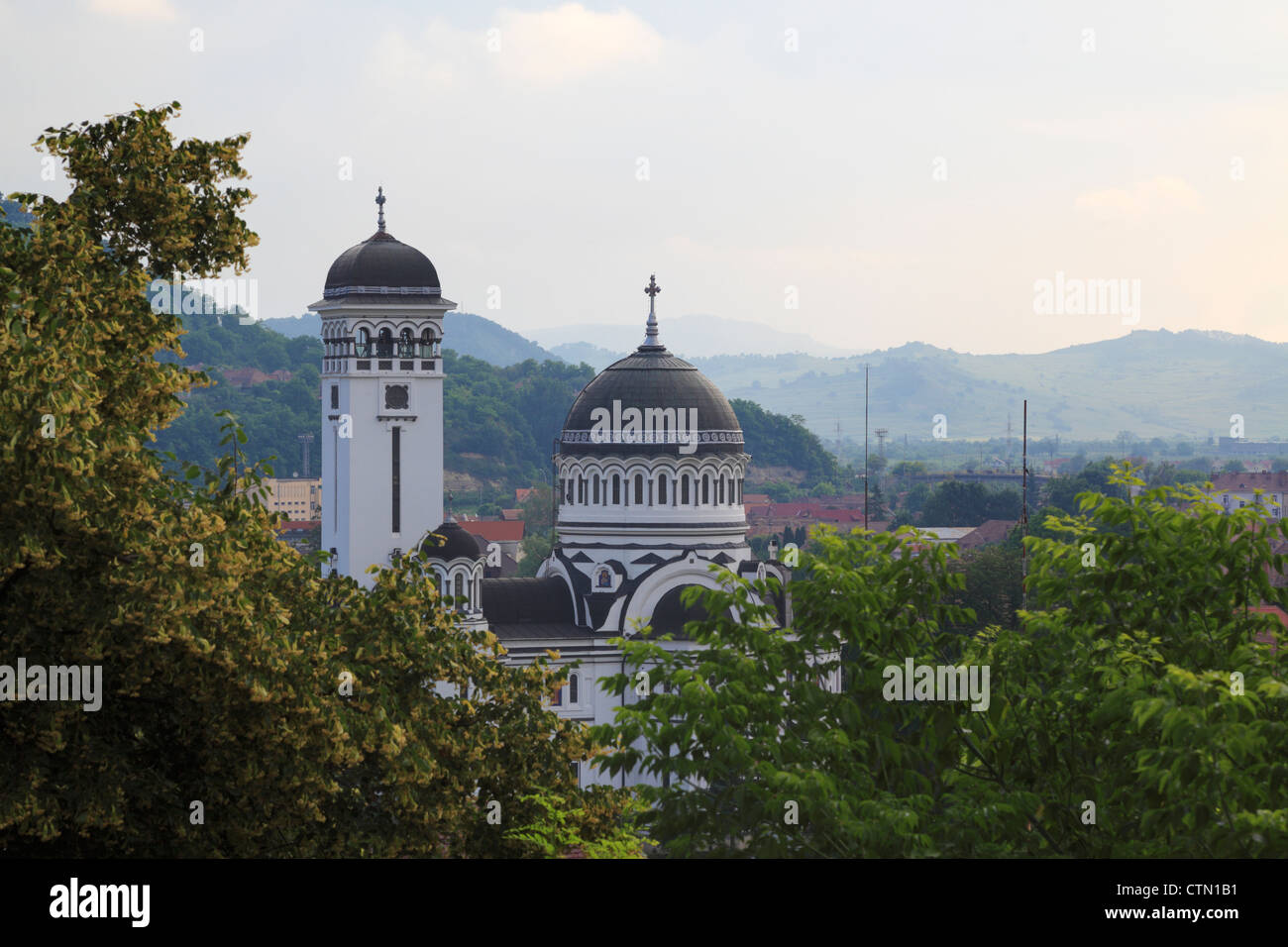 The Holy Trinity Church located on the northern bank of the Tarnava ...
