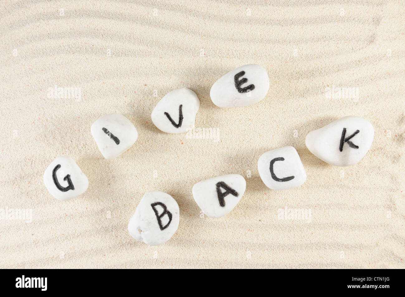 Words on stones hi-res stock photography and images - Alamy