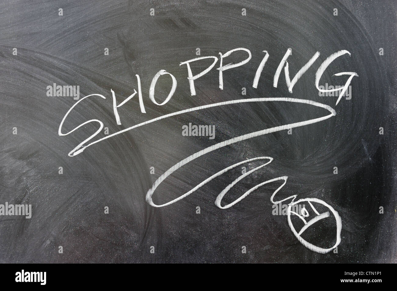 Word shopping hi-res stock photography and images - Alamy