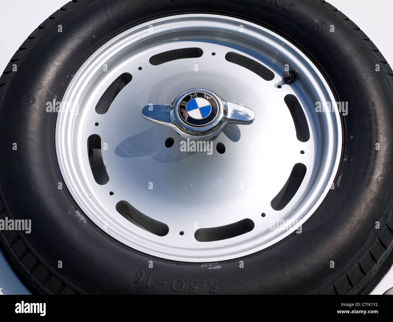Spare wheel of an old BMW 328 veteran car Stock Photo - Alamy