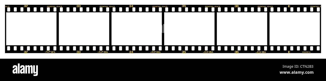 35mm slide/positive frames in filmstrip, with details and accurate ...