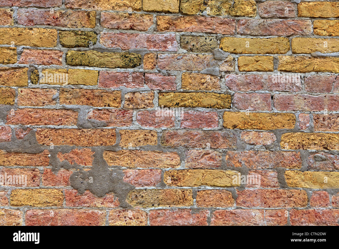 Texture of Venetian brick wall. Venice. Italy Stock Photo - Alamy