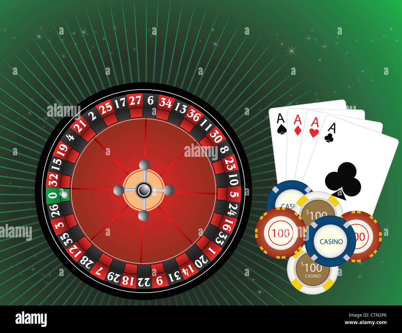 Roulette wheel drawing hi-res stock photography and images - Alamy