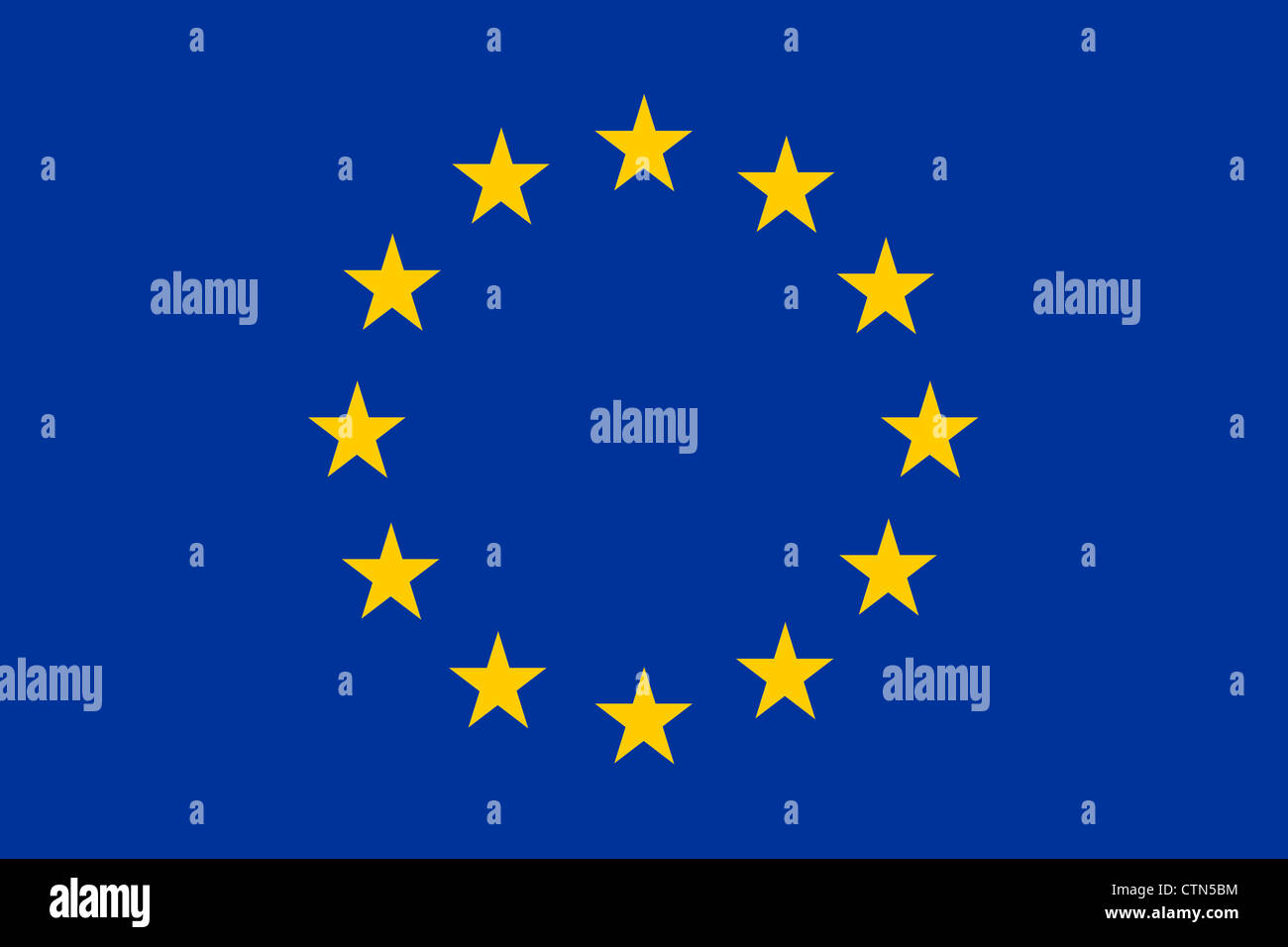 An image of the national flag of Europe Stock Photo - Alamy