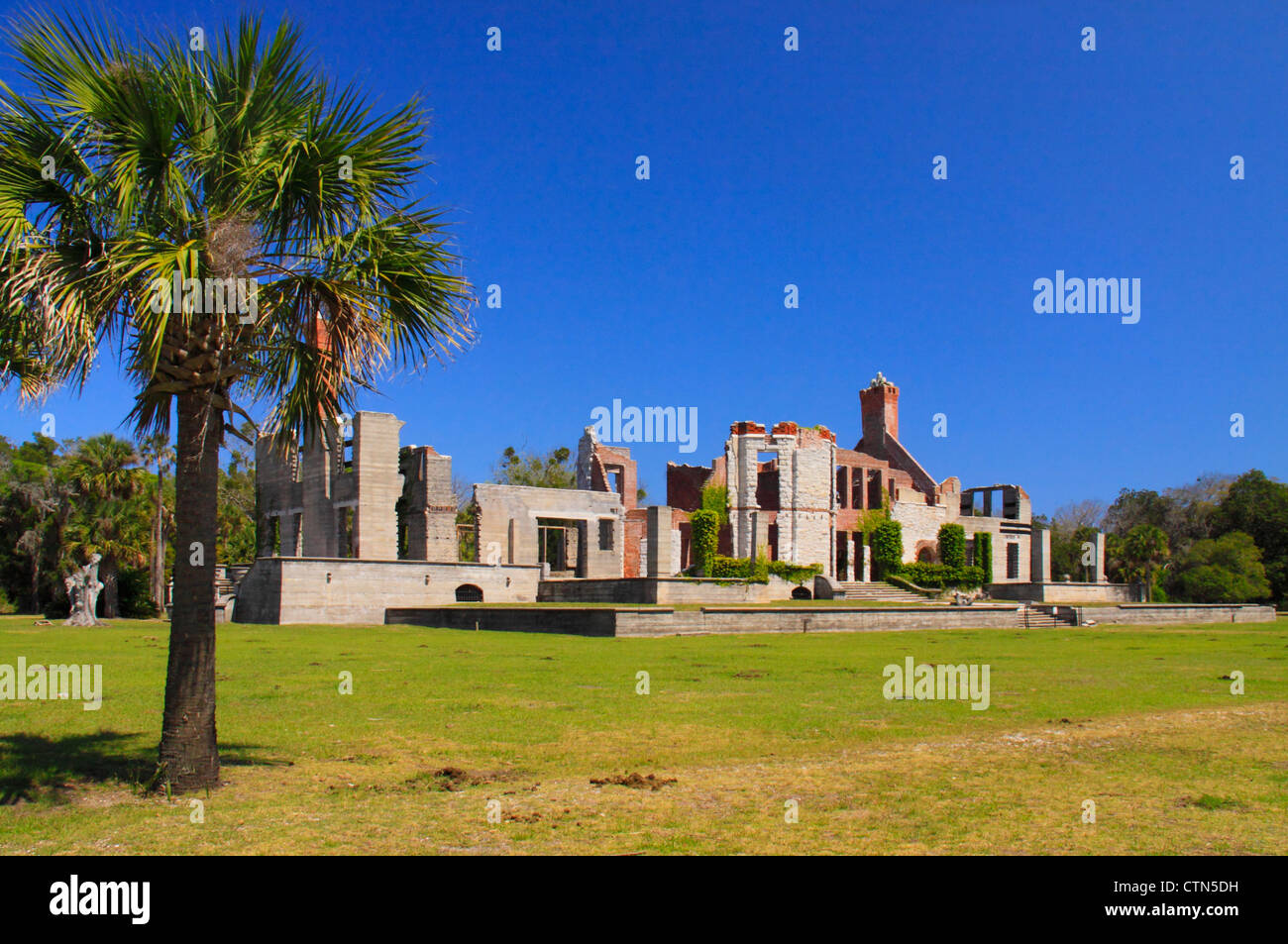 Dungeness Ruins, Cumberland Island National Seashore, Georgia, USA ...