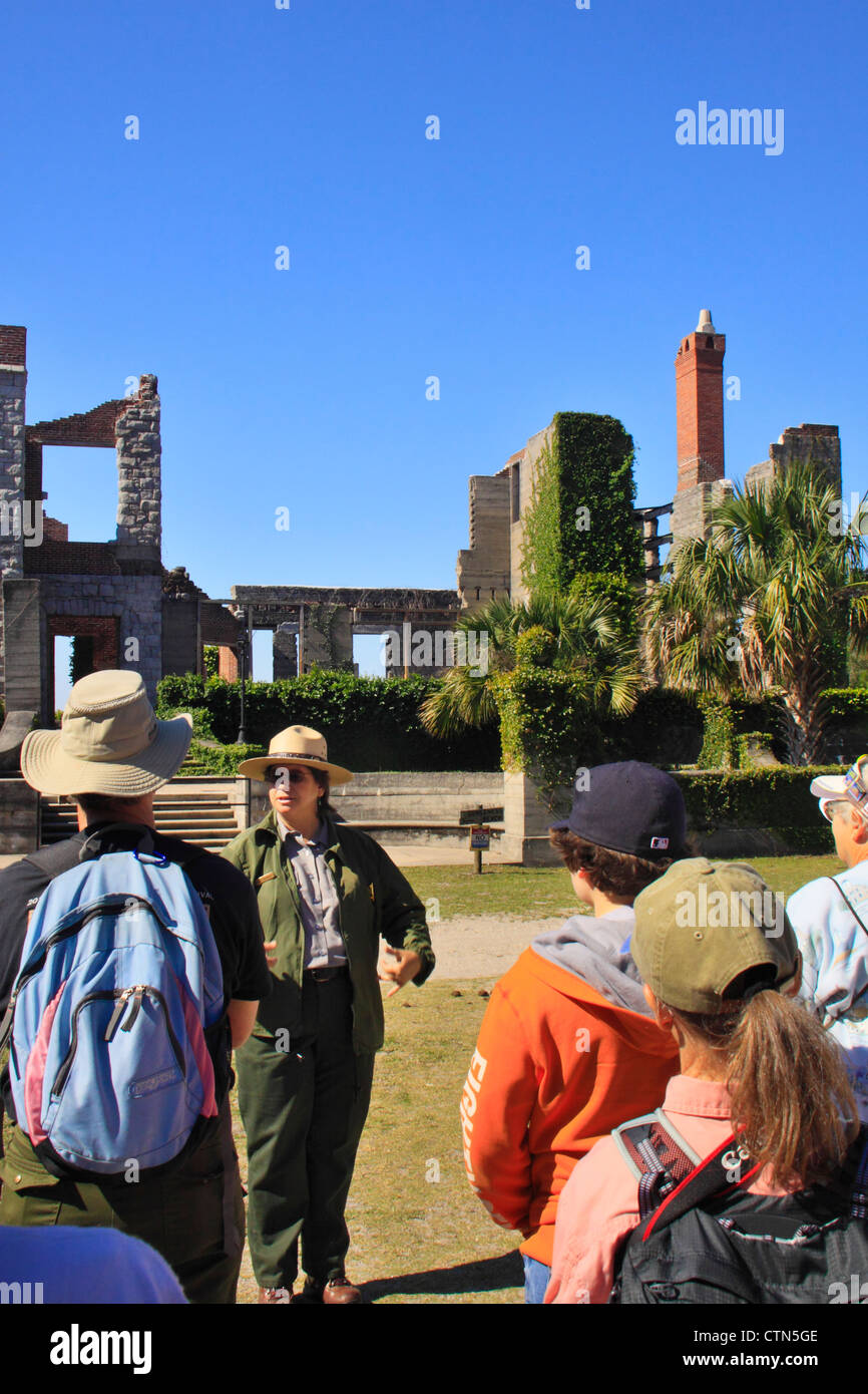Park Ranger Tour at Dungeness Ruins, Cumberland Island National ...