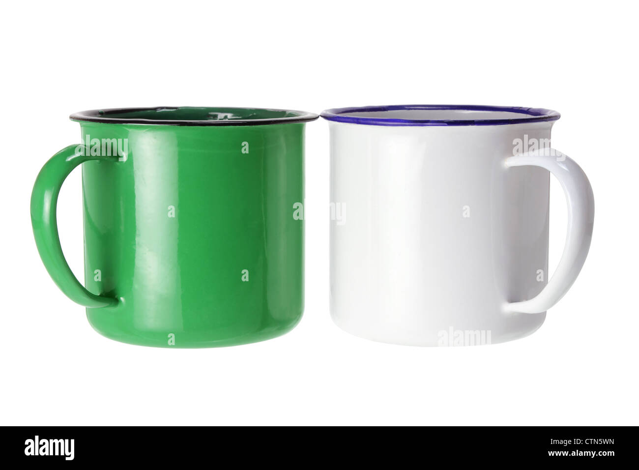Tin cups hi-res stock photography and images - Alamy