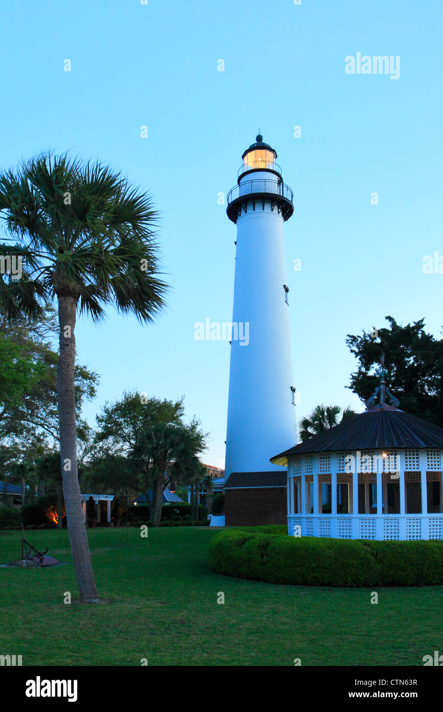 Georgia st simons island lighthouse hi-res stock photography and images ...