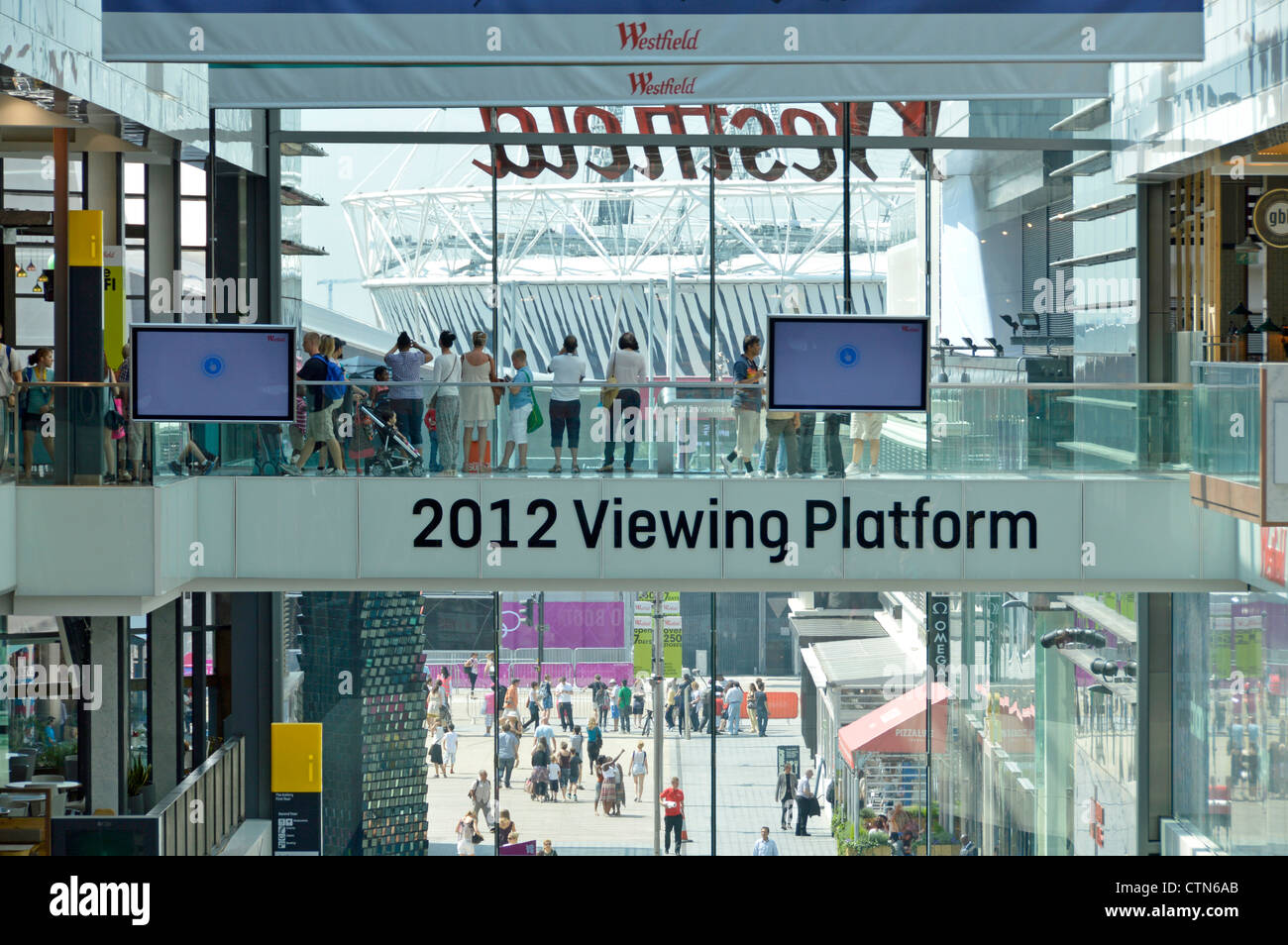 Westfield london interior hi-res stock photography and images - Alamy