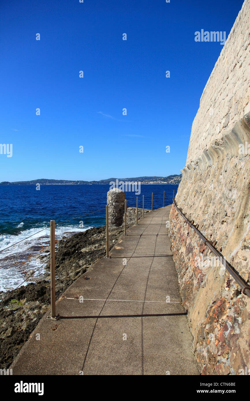 Coastal Path, Cap d Ail, Cote d Azur, Provence, French Riviera ...
