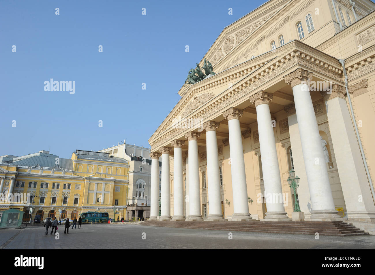 The State Academic Bolshoi Theater Opera and Ballet in Moscow, Russia ...