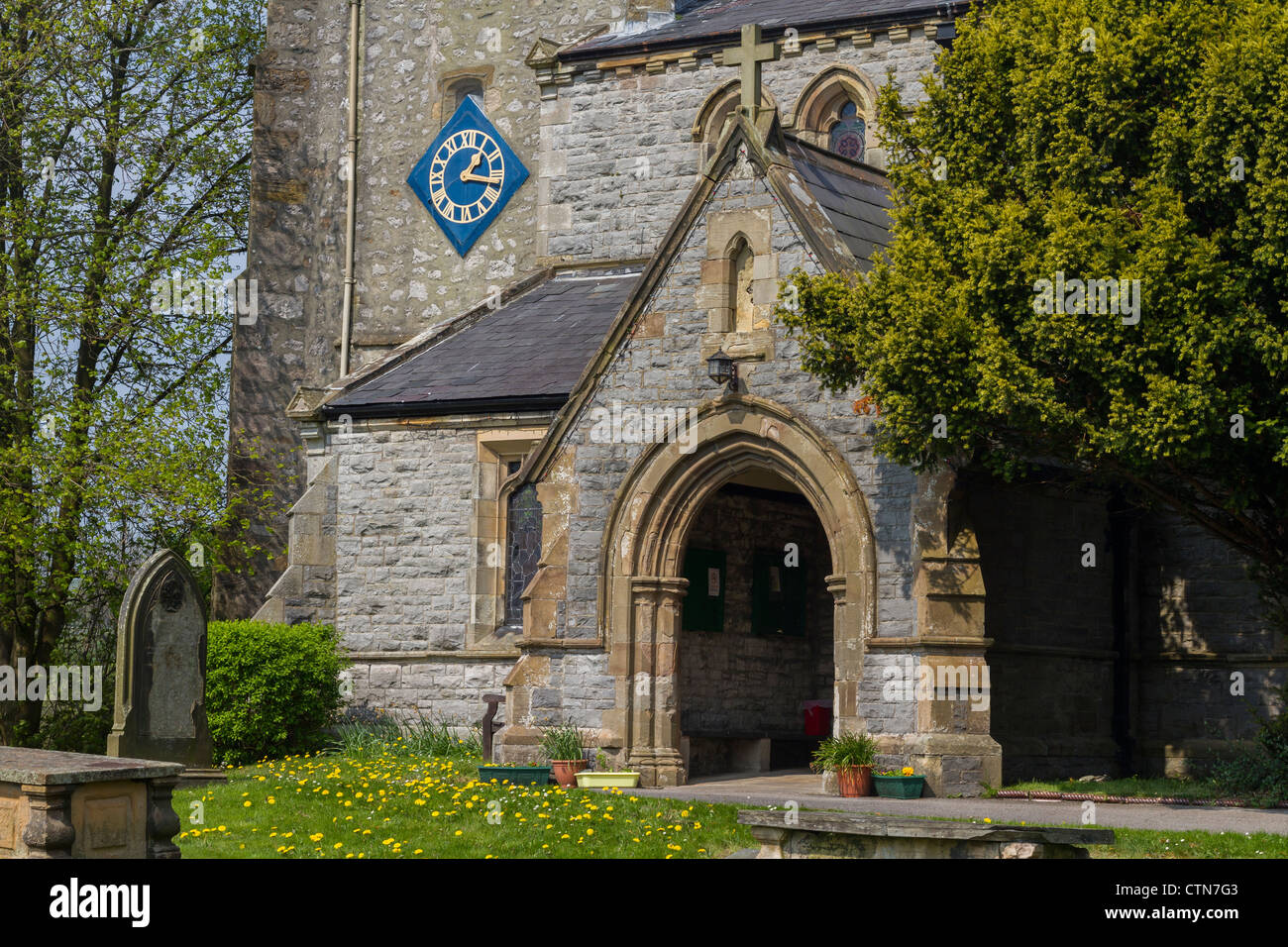 A beautiful church in the Yorkshire dales Stock Photo - Alamy