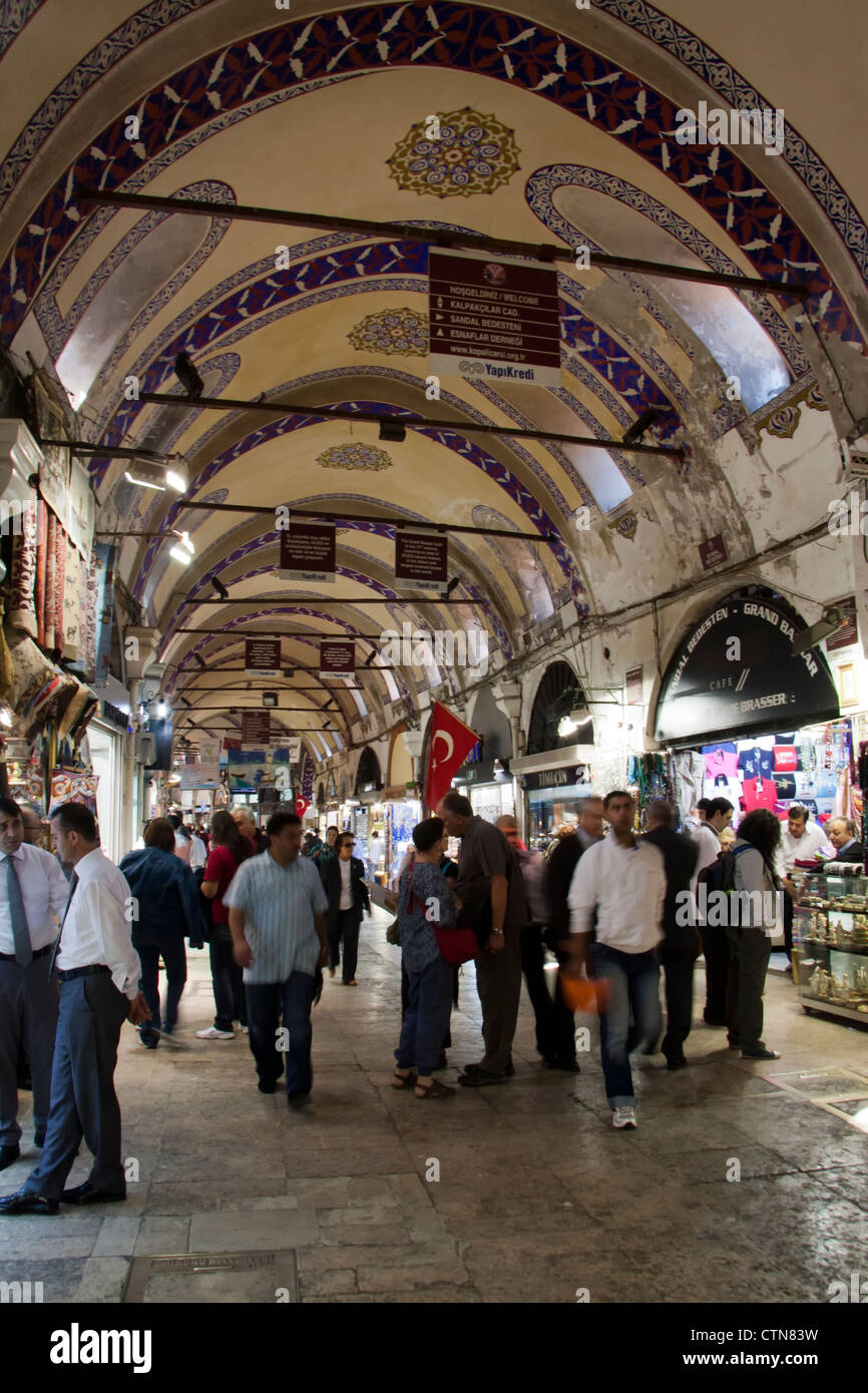 Grand Bazaar, Istanbul, Turkey Stock Photo - Alamy