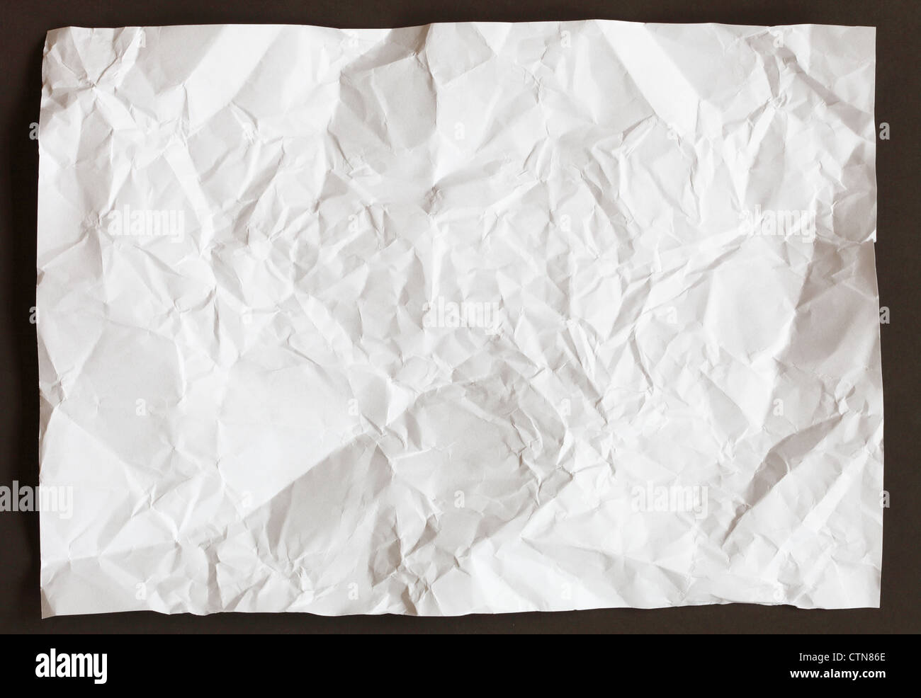 crimp White Paper texture sheet background black Stock Photo - Alamy