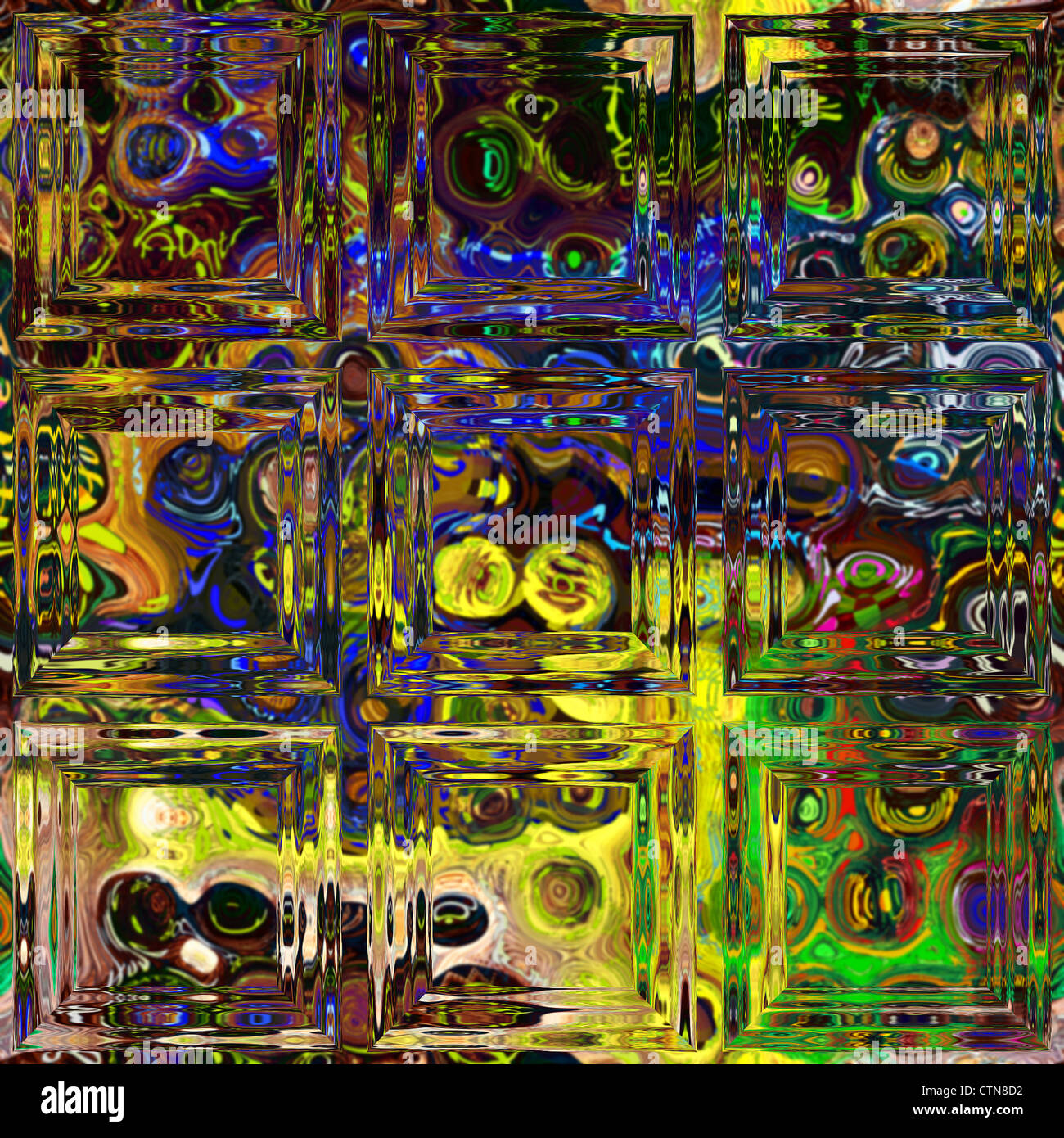 art abstract rainbow pattern background Stock Photo - Alamy