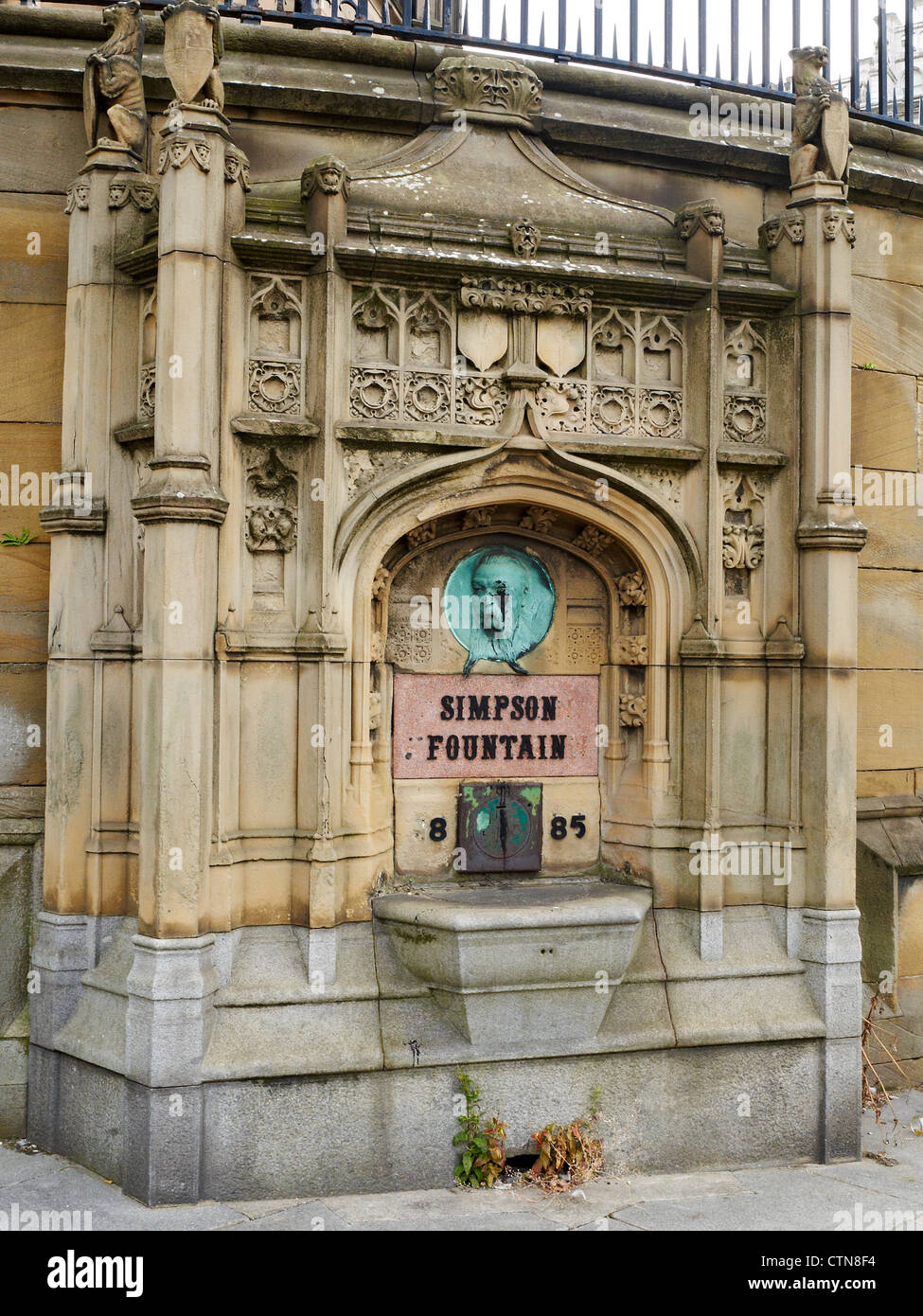 Simpson fountain hi-res stock photography and images - Alamy