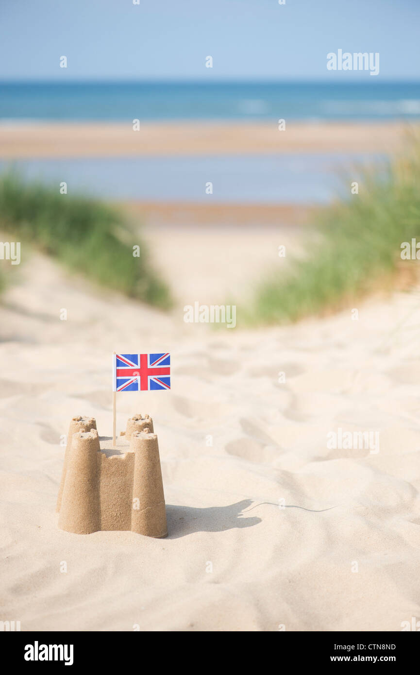 Sandcastles no people hi-res stock photography and images - Alamy