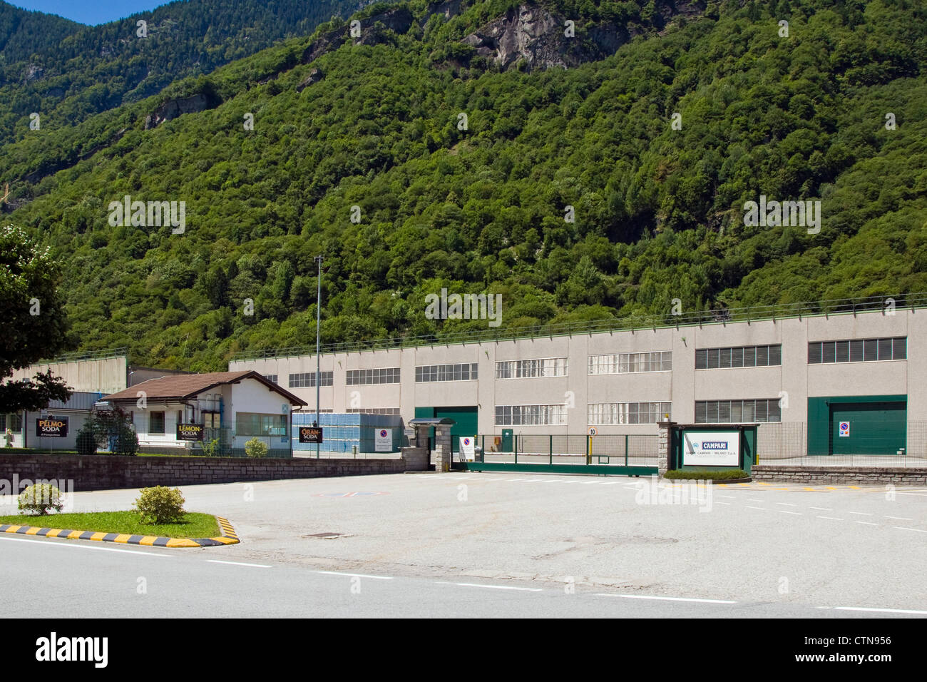 Italy, Piedmont, Crodo, Campari factory Stock Photo - Alamy