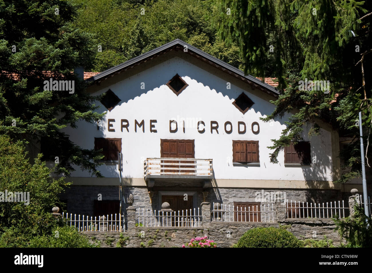Italy, Piedmont, Crodo thermae Stock Photo - Alamy