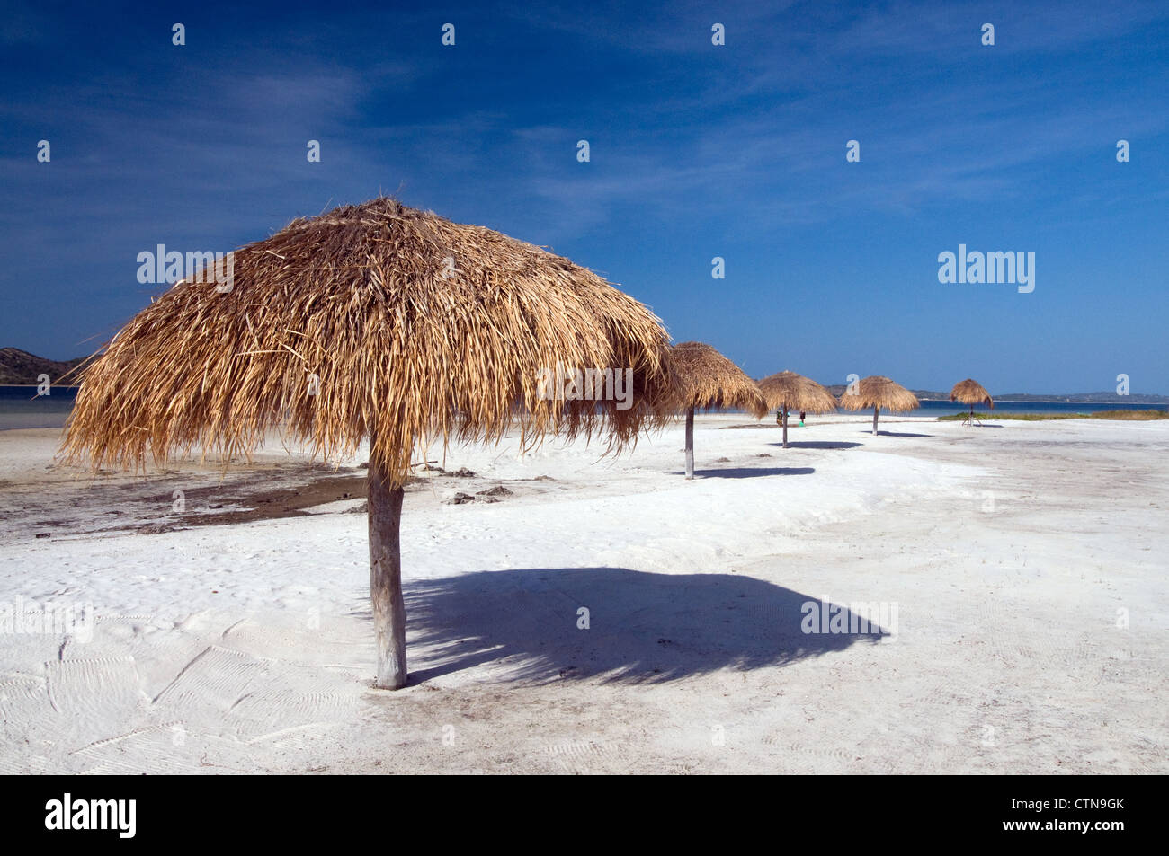 scenic landscape of the pristine laguna camp beach bilene mozambique ...