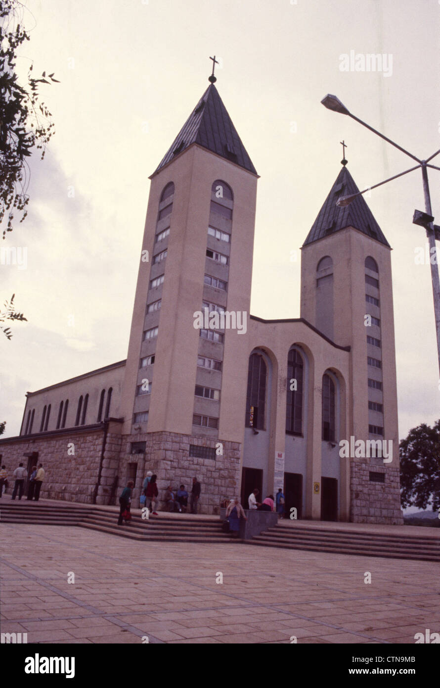 Medjugorje, a village in Herzegovina where Our Lady appeared. October ...