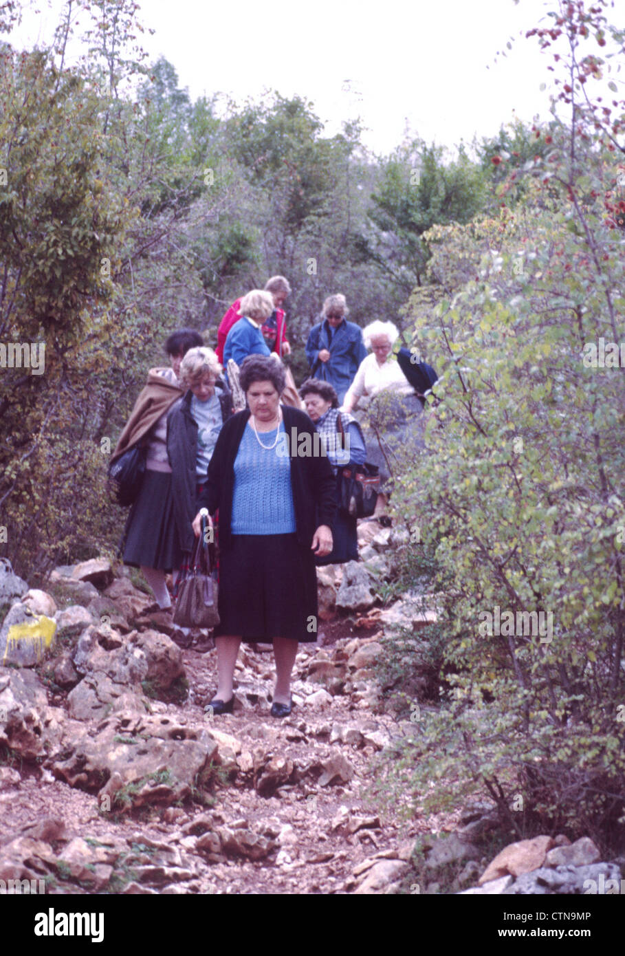 Medjugorje, a village in Herzegovina where Our Lady appeared. October ...
