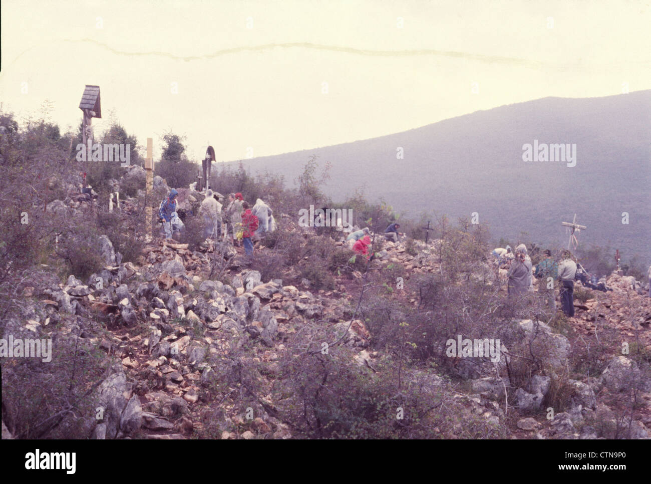 Medjugorje, a village in Herzegovina where Our Lady appeared. October ...